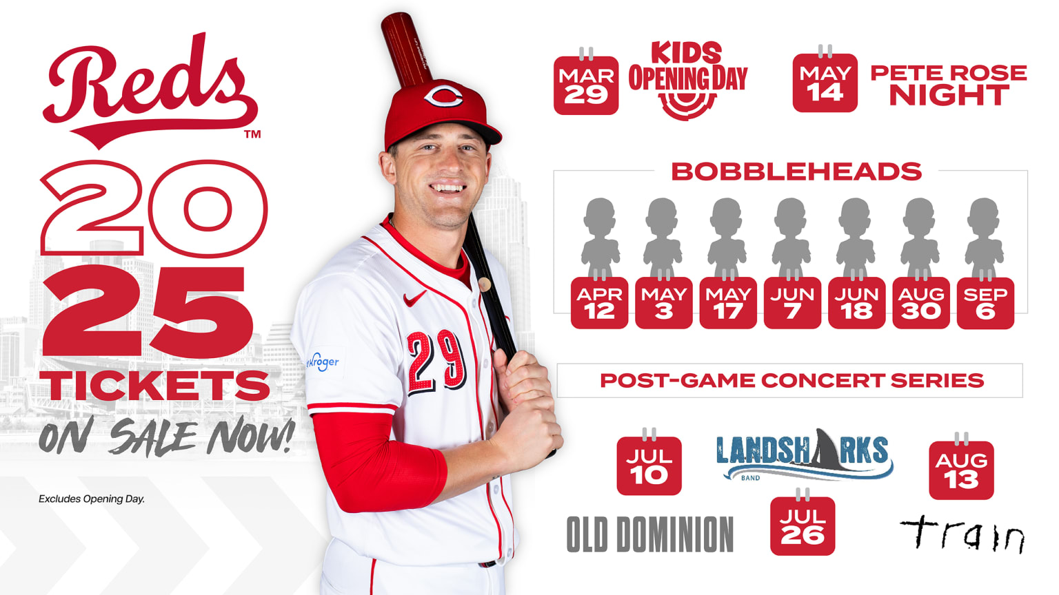 Buy Reds Single Game Tickets | Cincinnati Reds