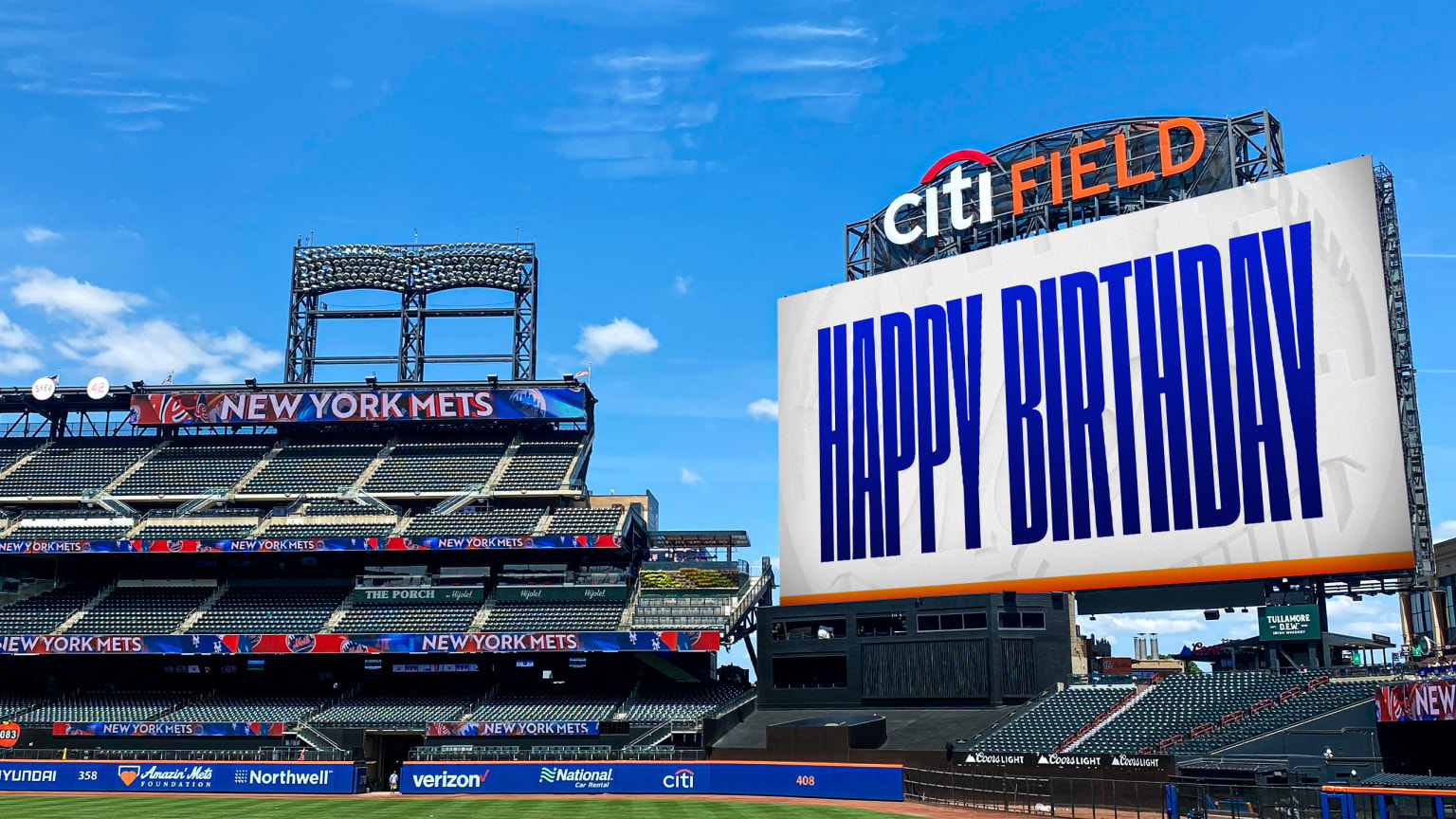 Birthday Tours | New York Mets