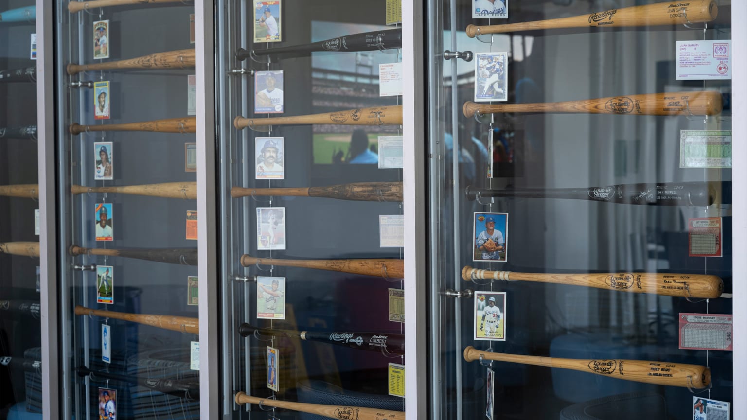 Vintage Displays at Dodger Stadium | Los Angeles Dodgers