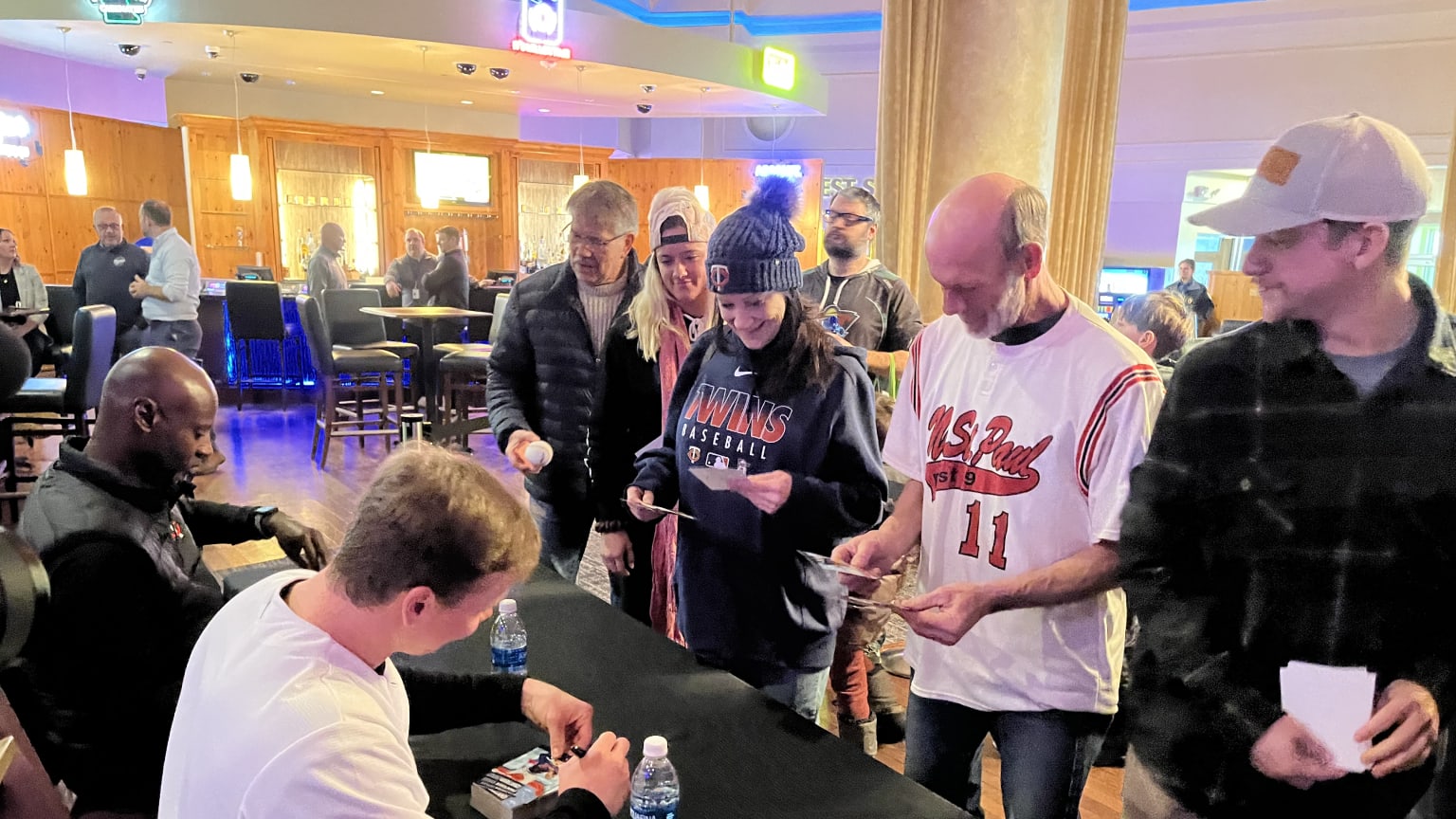 2023 Twins Winter Caravan visits Prairie Island Indian Community