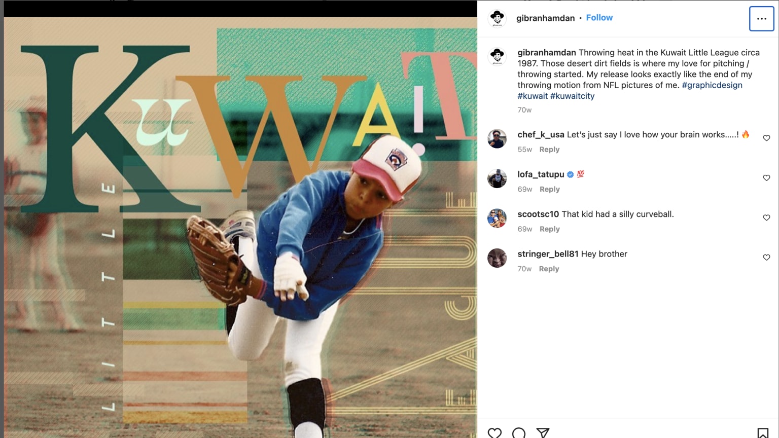 Gibran Hamdan intends to play for Pakistan in World Baseball Classic