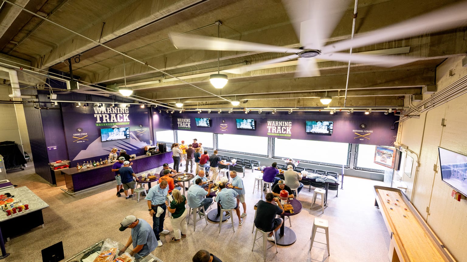 Warning Track Party Room | Colorado Rockies