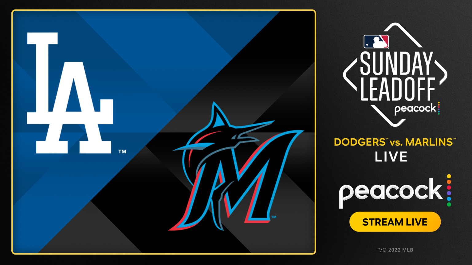 Watch Dodgers-Marlins on Peacock on August 28