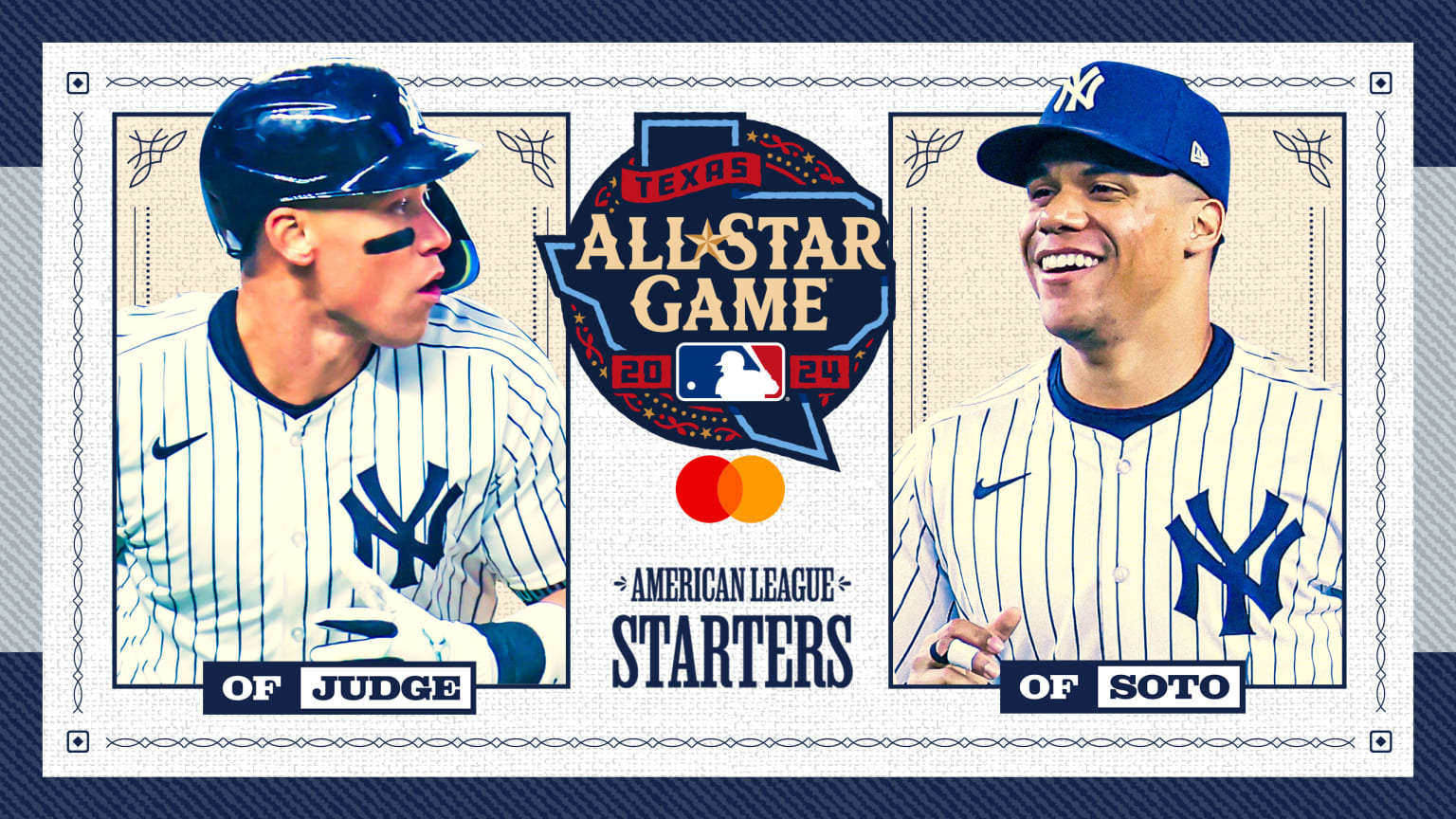 Soto con Judge en el All-Star, justo como lo visualizaron los Yankees