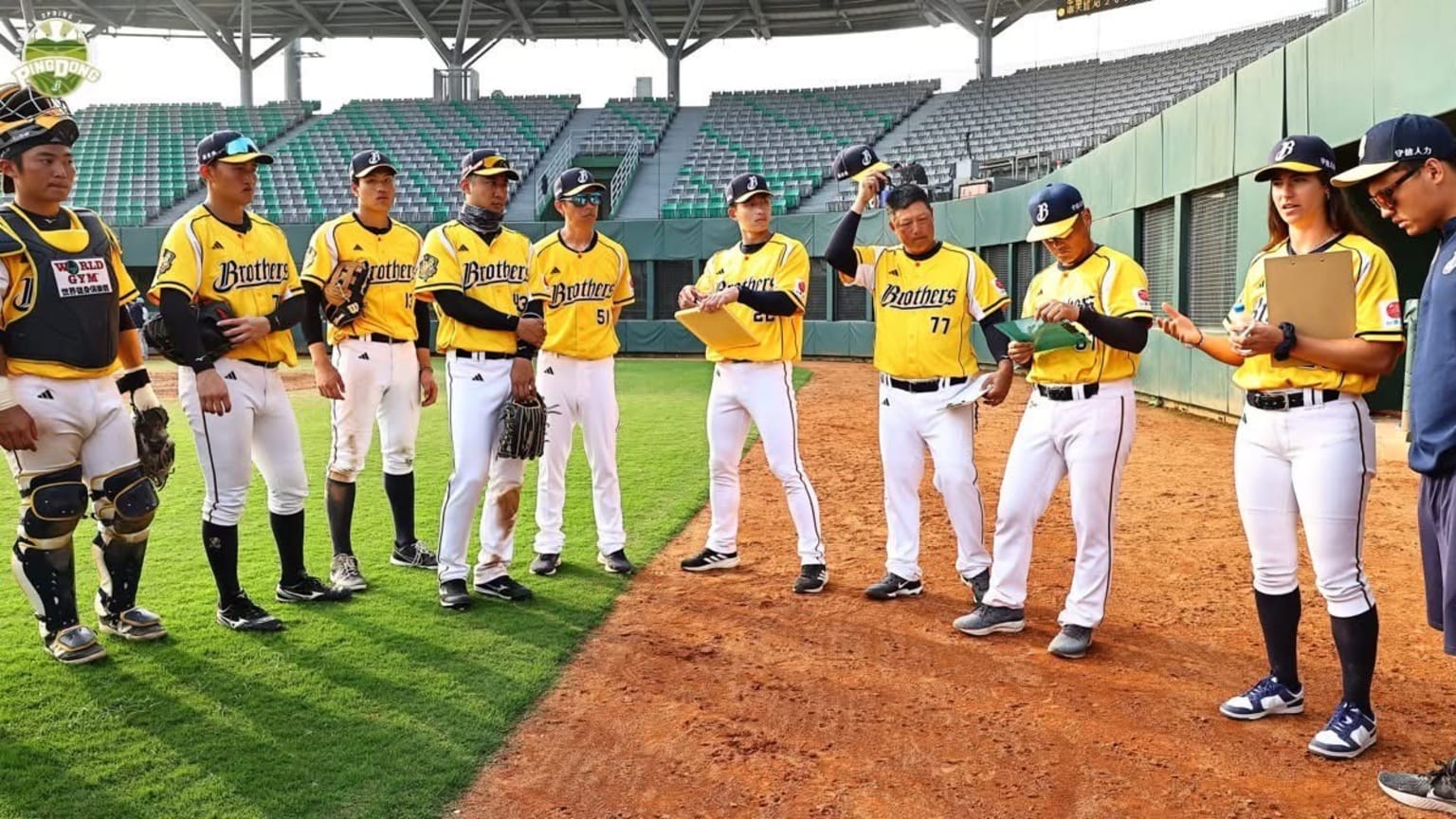 Sarah Edwards becomes first female coach in Asian pro baseball