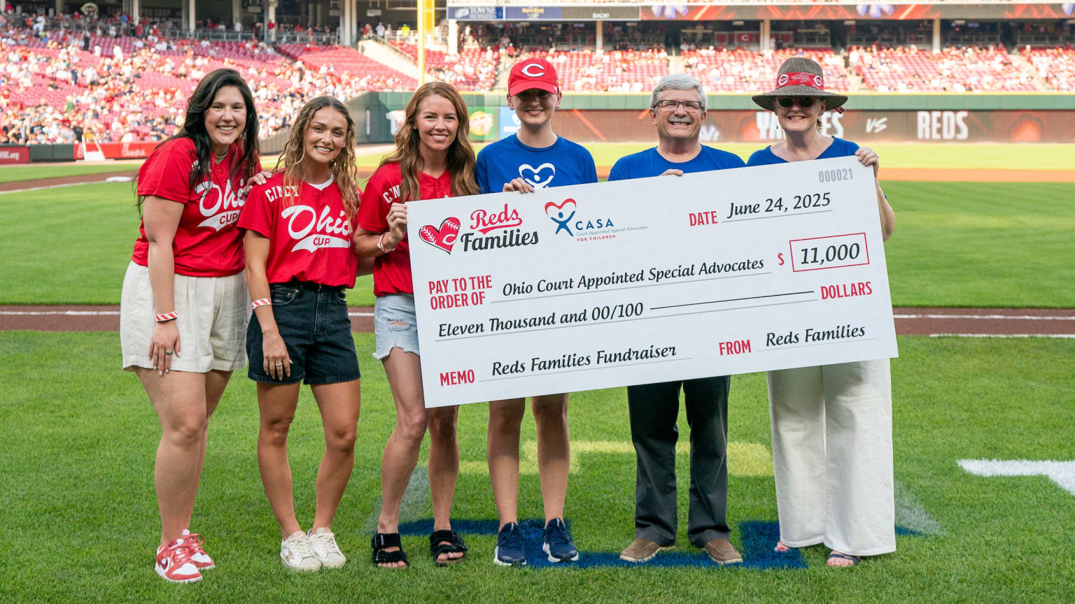 Reds, Guardians families host Ohio Cup charity fundraiser