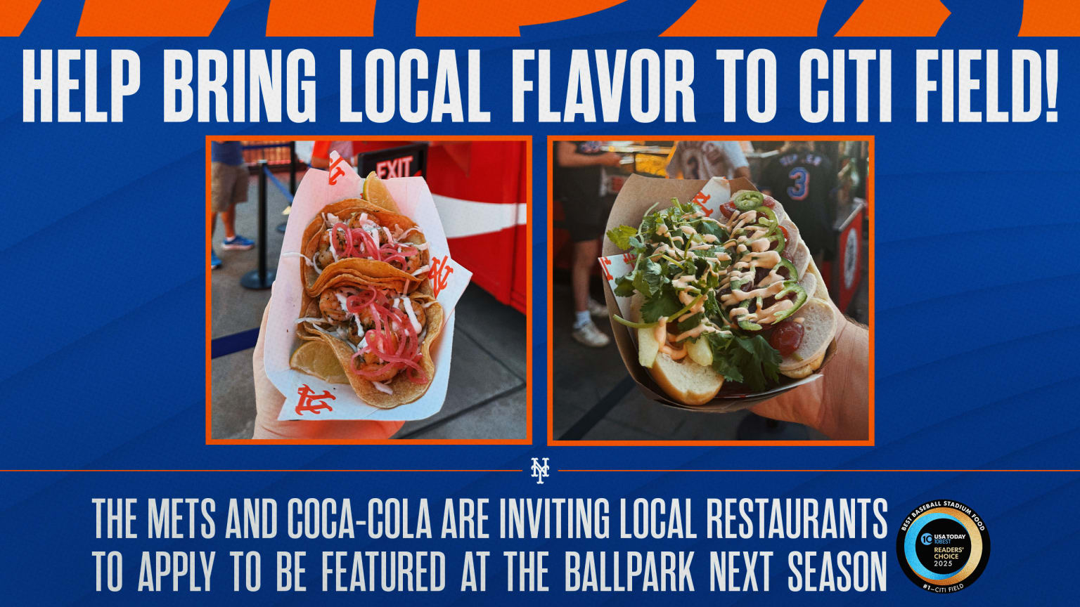 Taste of Queens & the Coca-Cola Food Truck | New York Mets