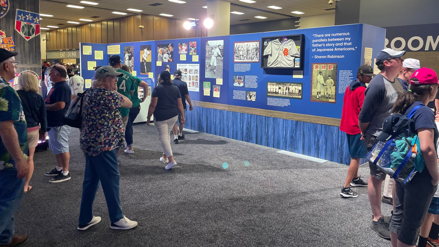 Japanese baseball history exhibit opens at All-Star Game