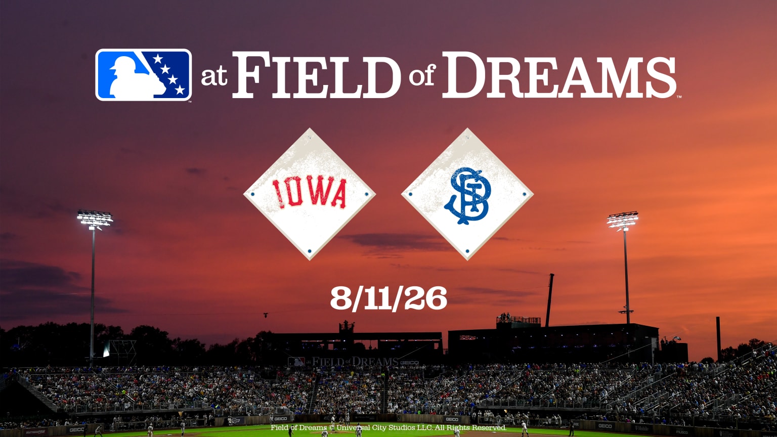 MiLB at Field of Dreams to feature St. Paul Saints vs. Iowa Cubs in 2026