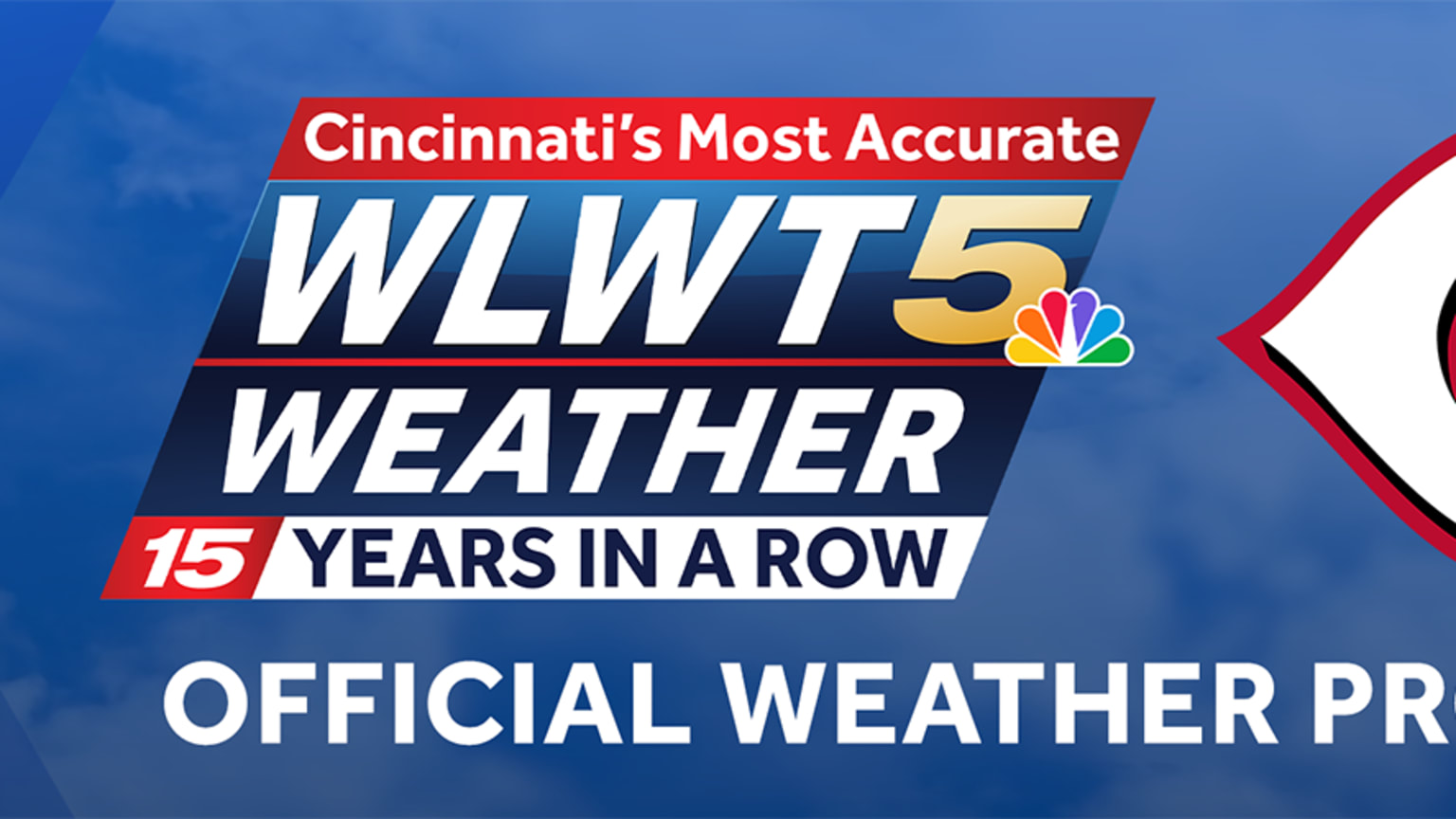 WLWT Weather is now the Official Weather Provider of the Reds