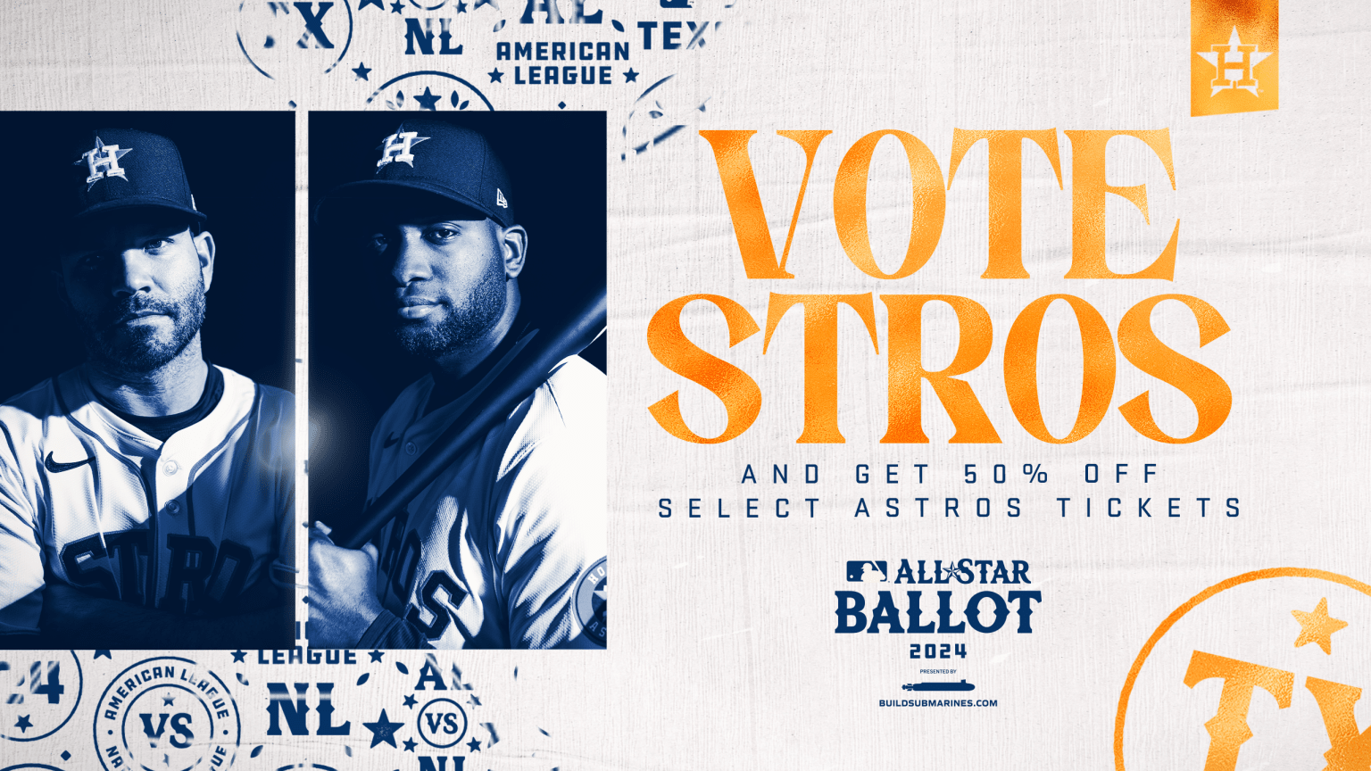Astros All-Star Voting Ballot | Houston Astros
