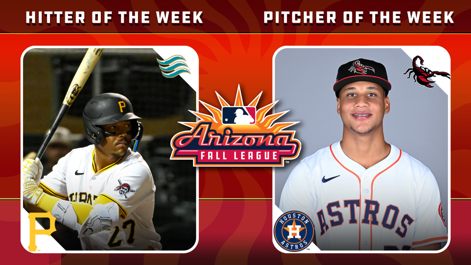 Arizona Fall League 2025 Week 2 award winners