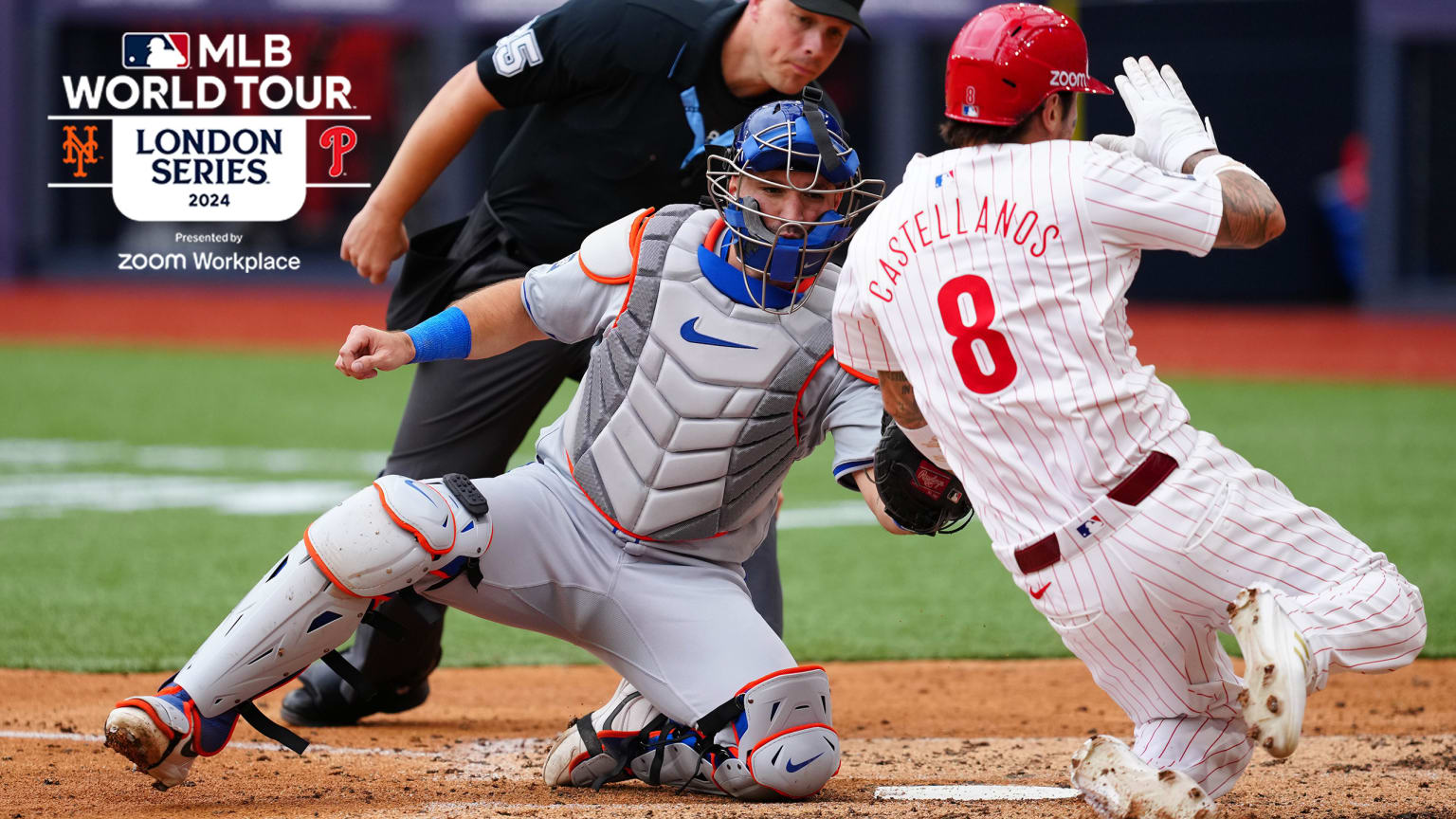 Best moments from Mets-Phillies MLB London Series Game 2