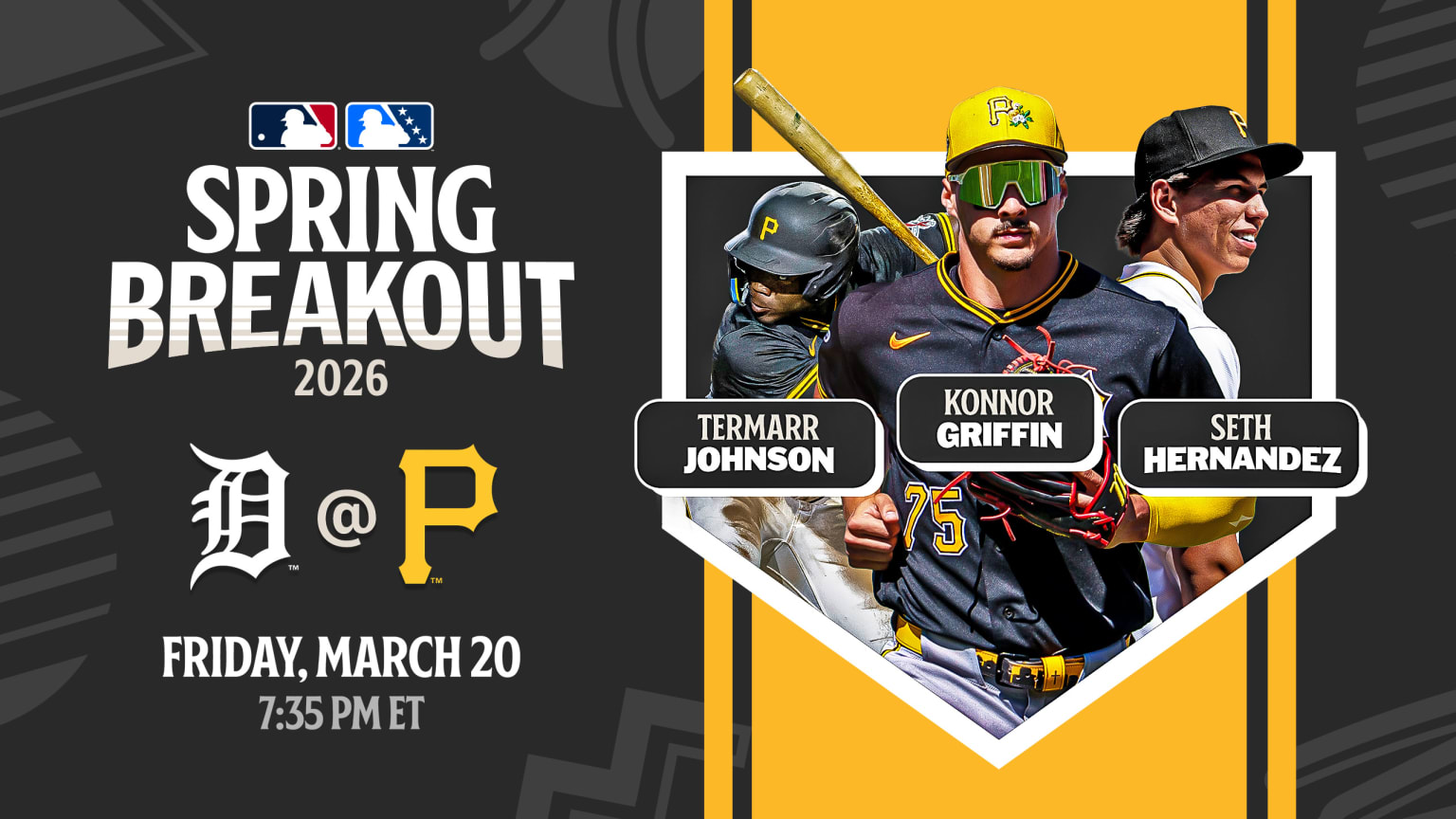 Pirates Spring Breakout roster 2026
