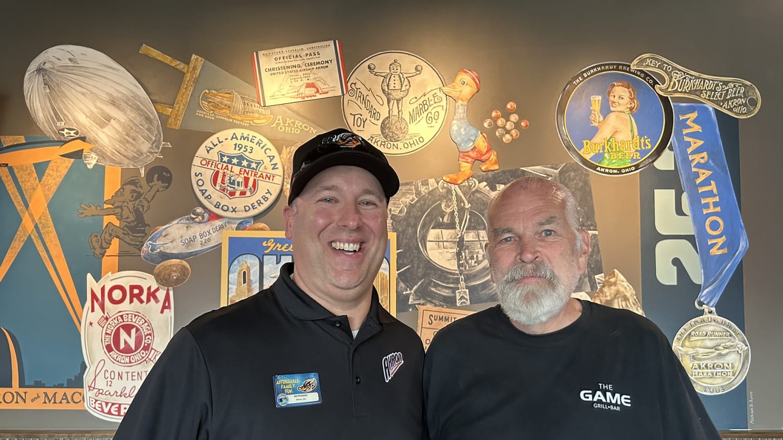 The Baseball Traveler visits the Akron RubberDucks 2025