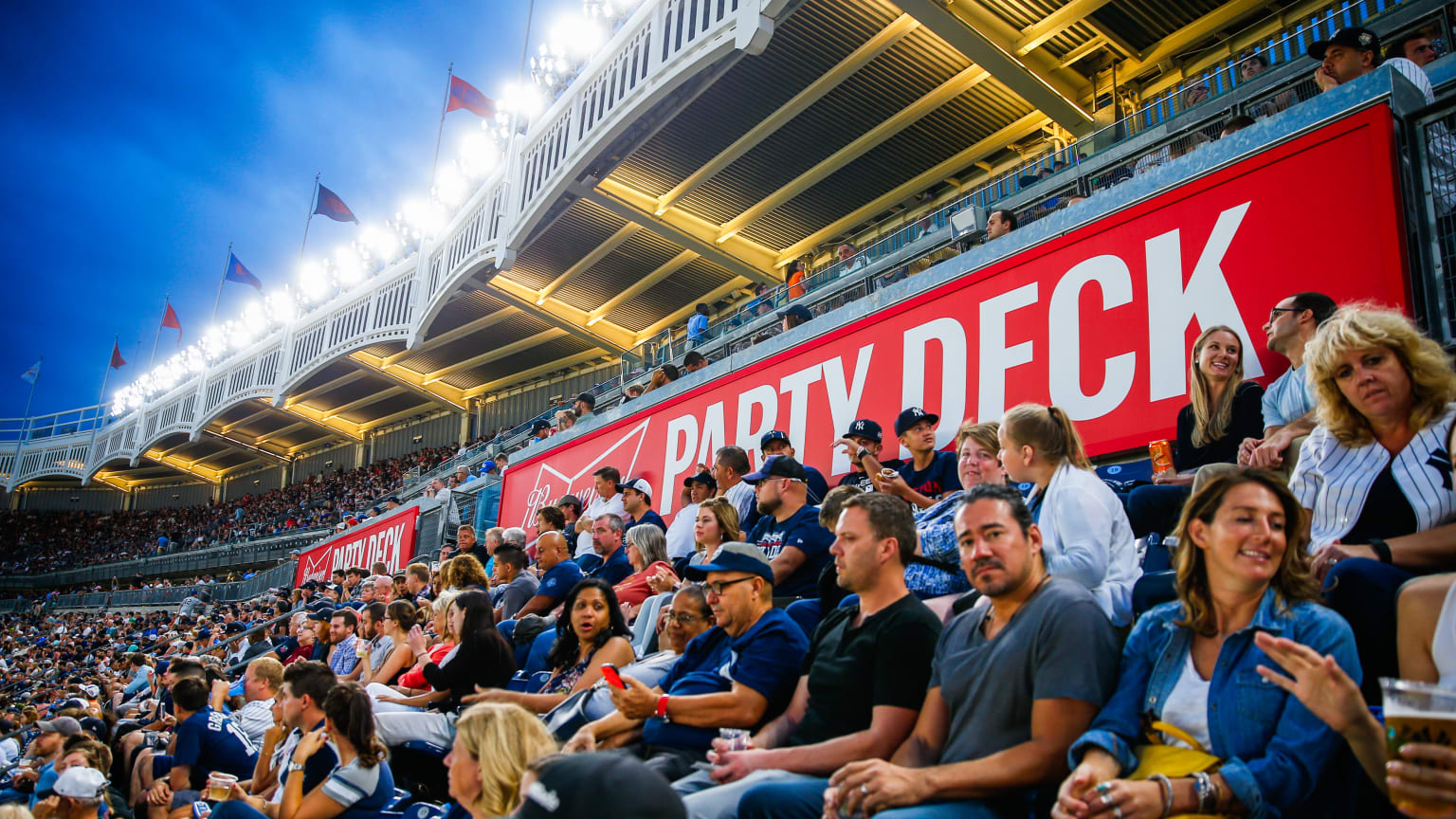 Group Hospitality Areas and Packages | New York Yankees
