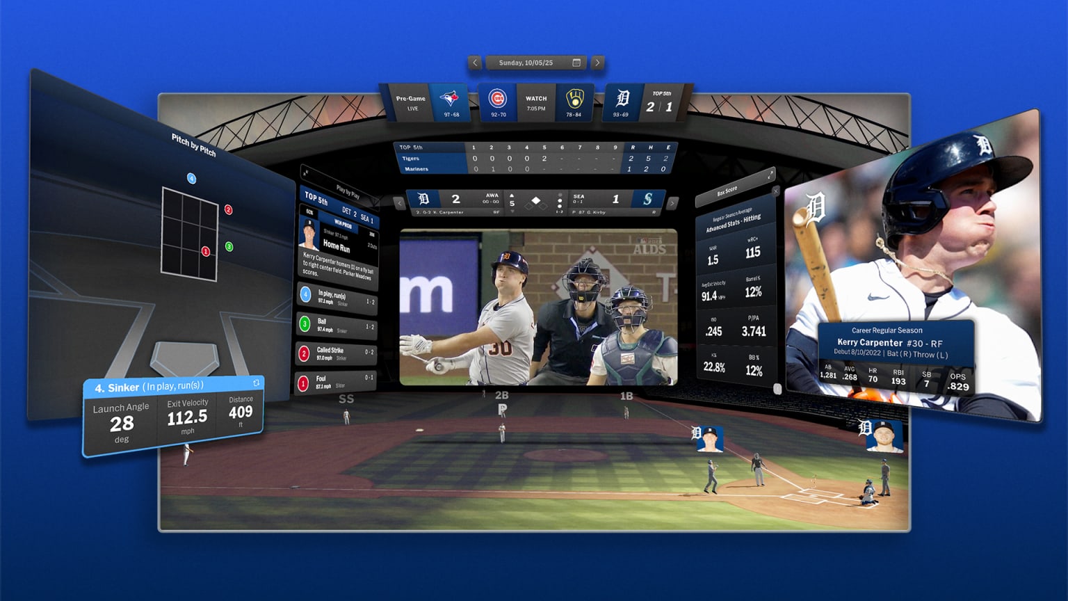 MLB App on XR | MLB.com