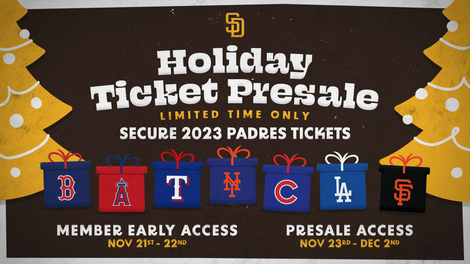 Holiday Ticket Offer | San Diego Padres