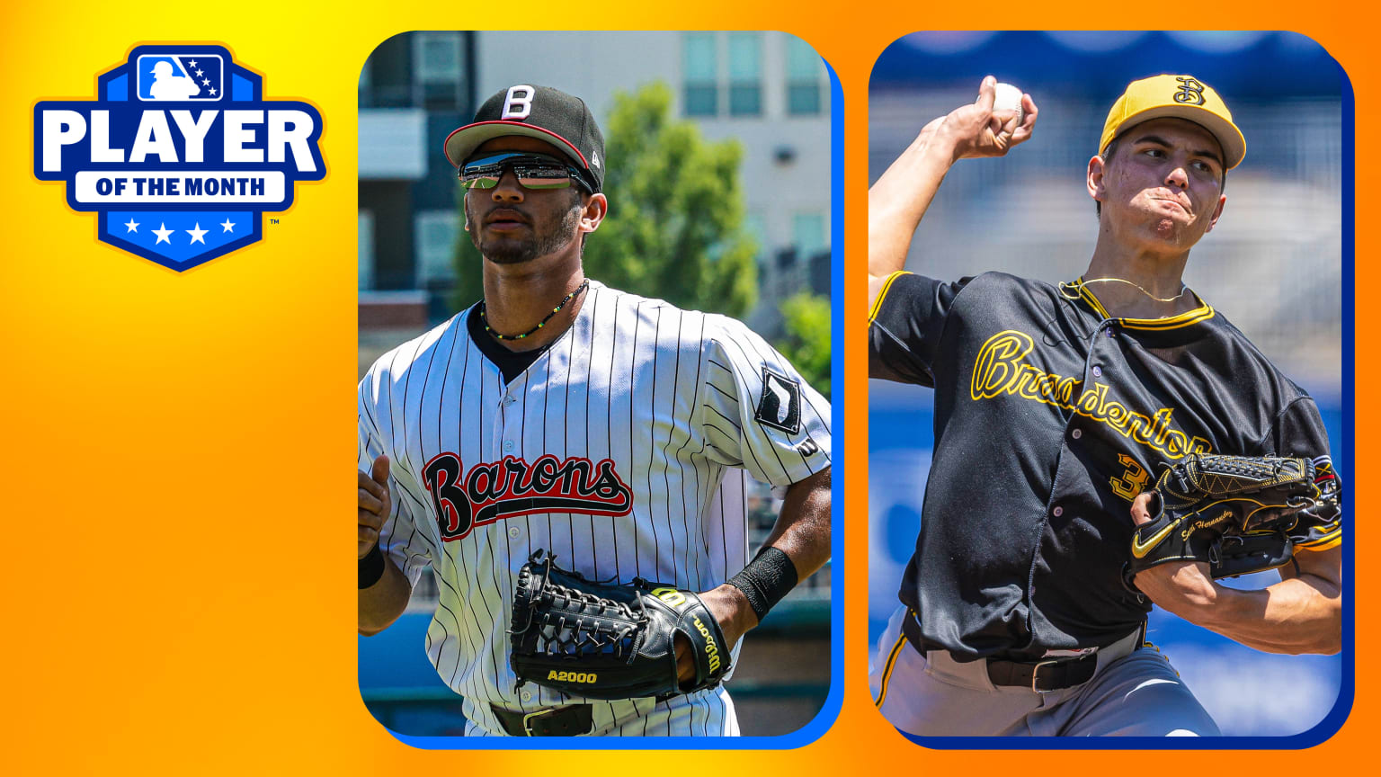 2026 Minor League Baseball April Players of the Month