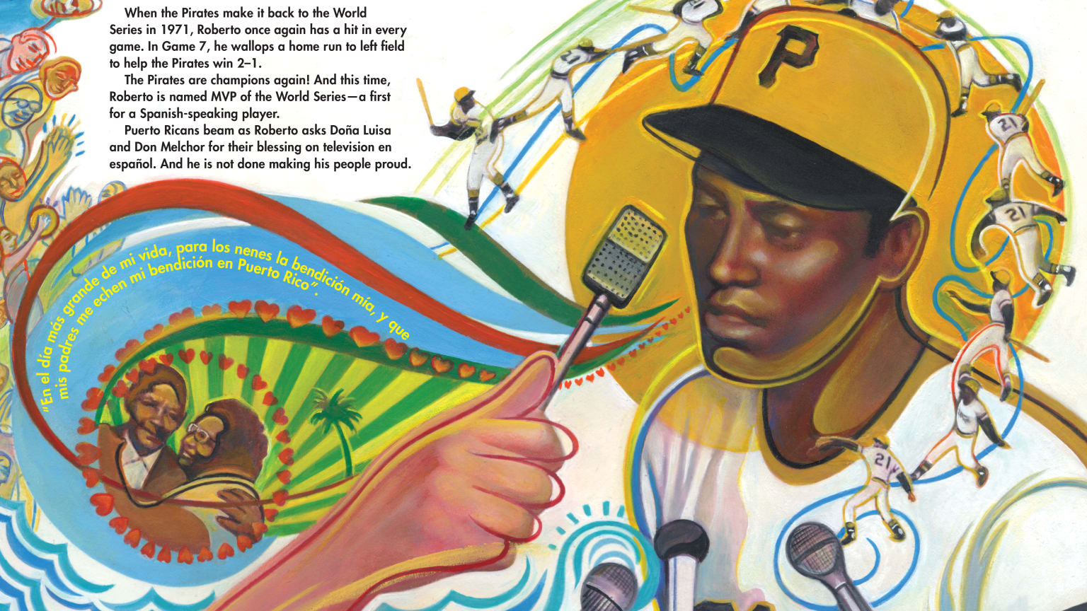 Roberto Clemente's bravery captured in children's book