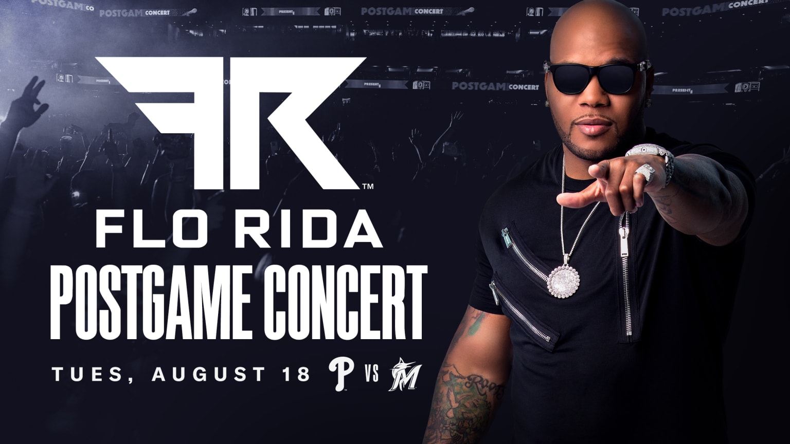 Theme Night - Flo Rida Postgame Concert | Philadelphia Phillies