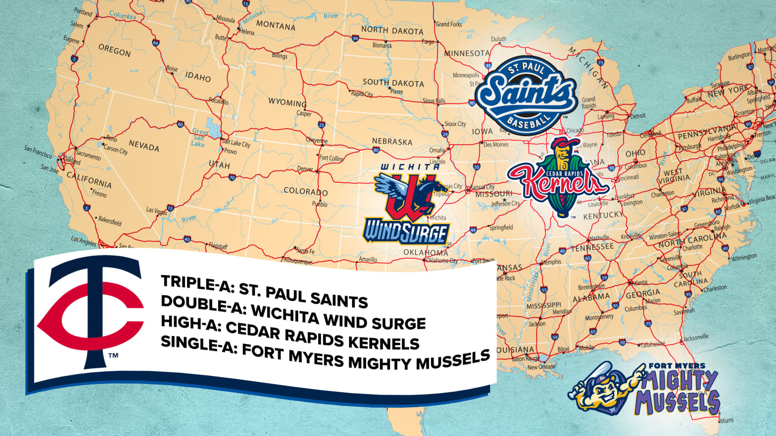 Tour the Twins' Minor League ballparks