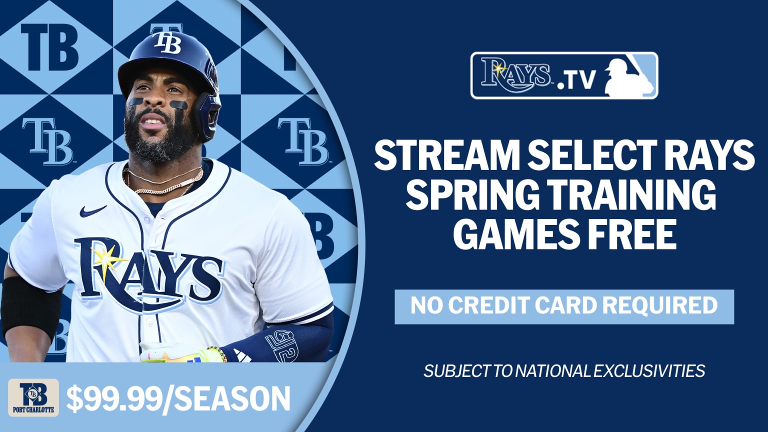 Rays games to be distributed by MLB in 2026