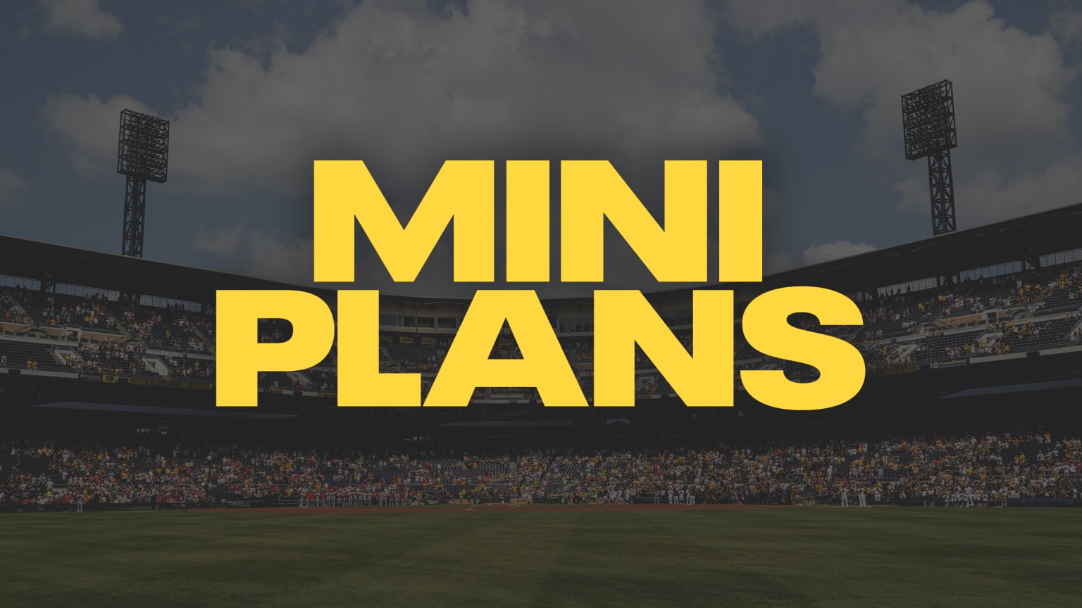 Mini Plans | Pittsburgh Pirates