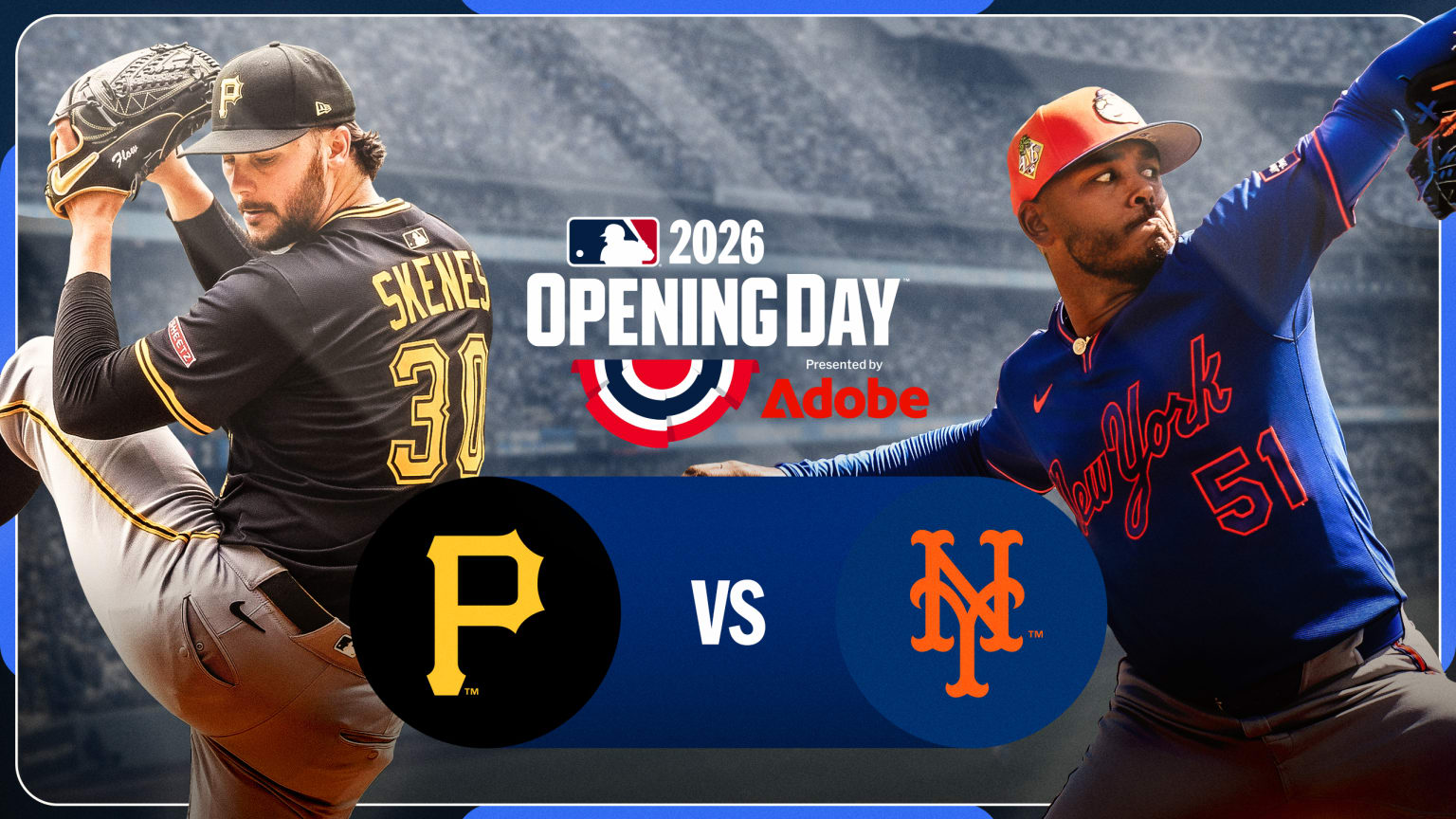Pirates, Mets 2026 Opening Day starters
