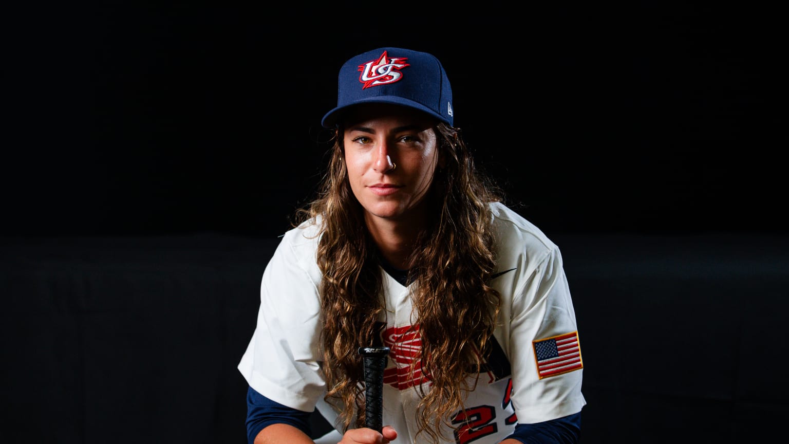 Team USA's Sarah Edwards plays in first baseball tournament