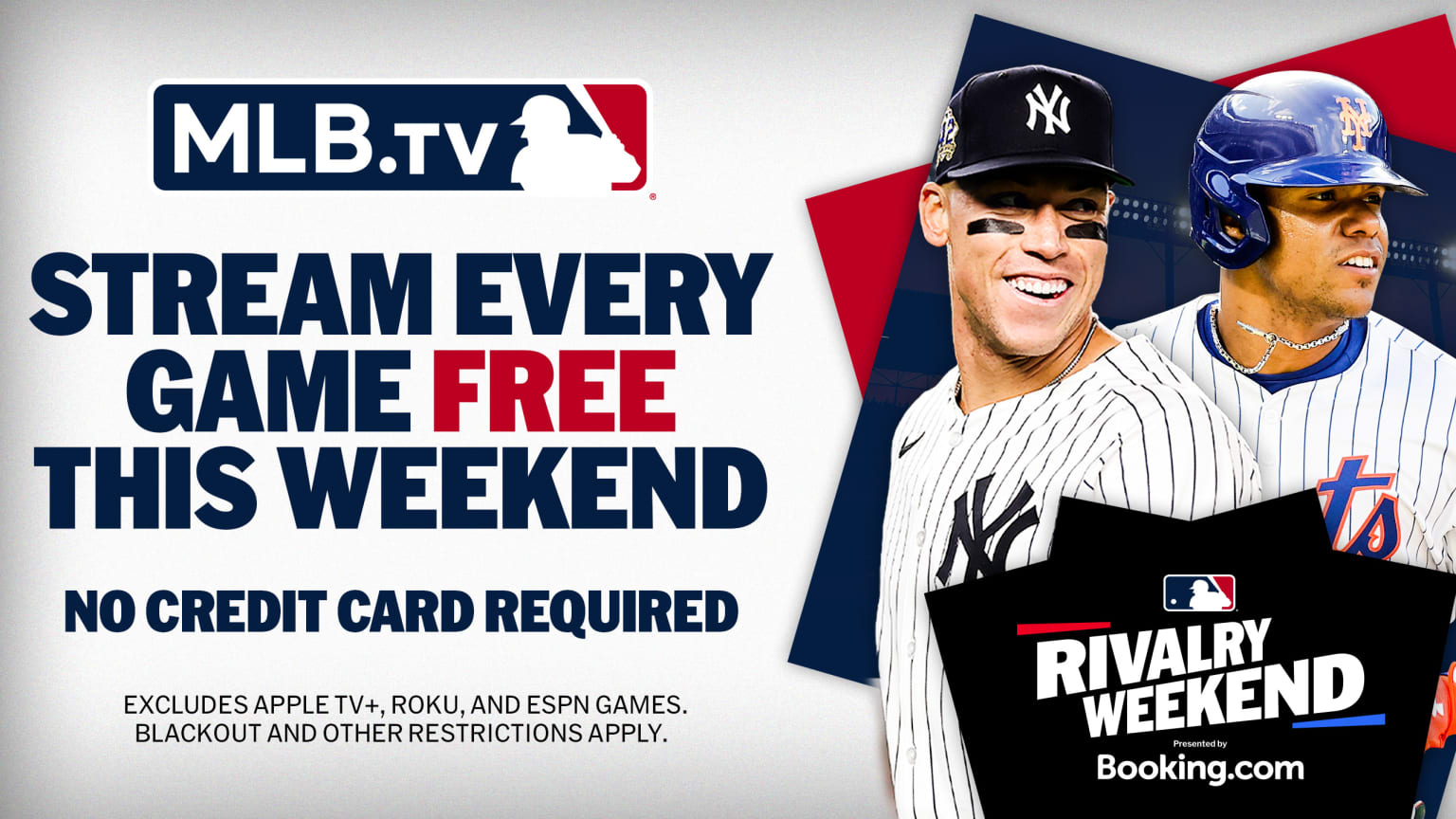 MLB.TV has free preview for Rivalry Weekend 2025