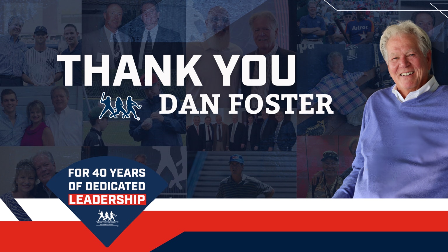 Major League Baseball Players Alumni Association CEO Dan Foster to ...