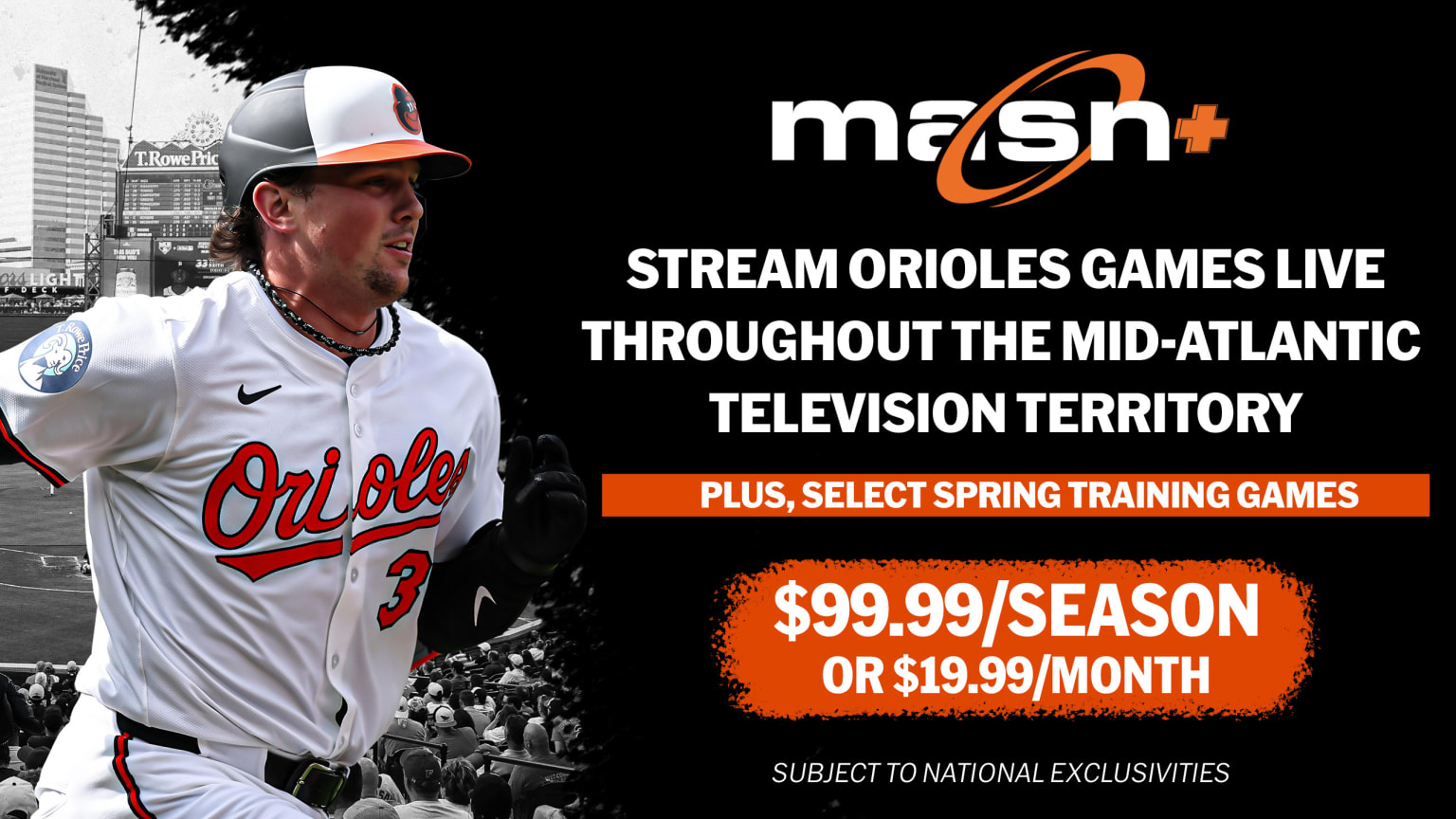 MASN+, MLB streaming games for 2026