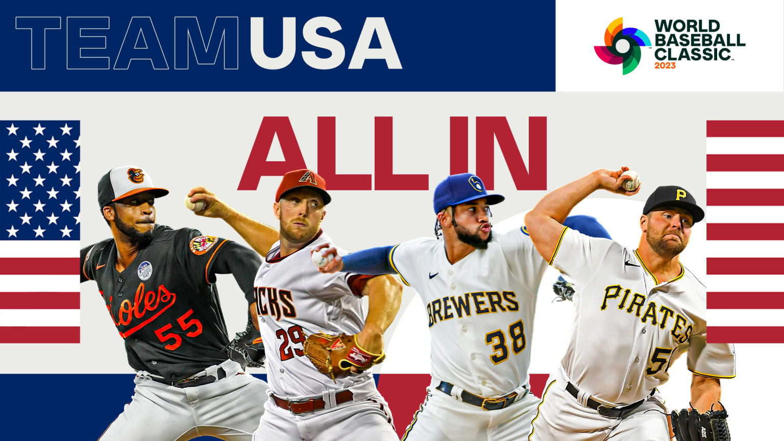 Devin Williams, David Bednar, Dillon Tate, and Merrill Kelly commit to USA