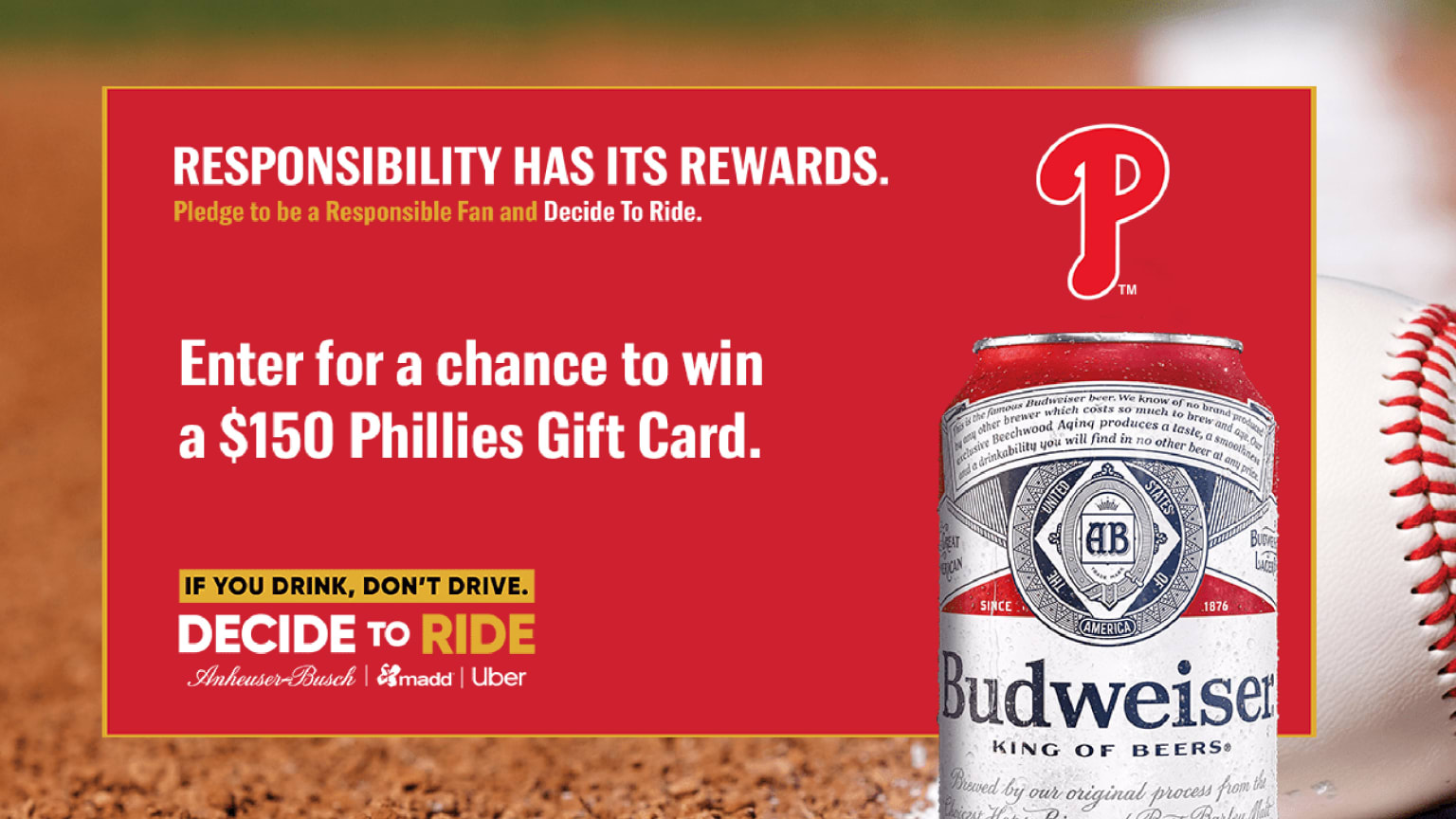 Designated Driver Program | Philadelphia Phillies