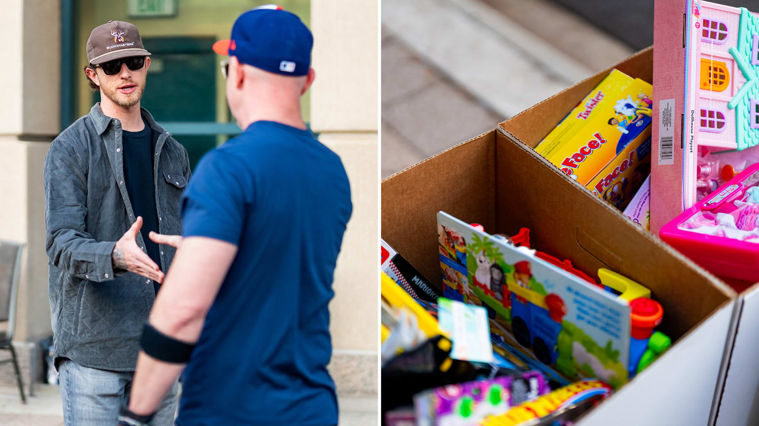 Josh Hader, Maria Hader host holiday toy drive at Daikin Park