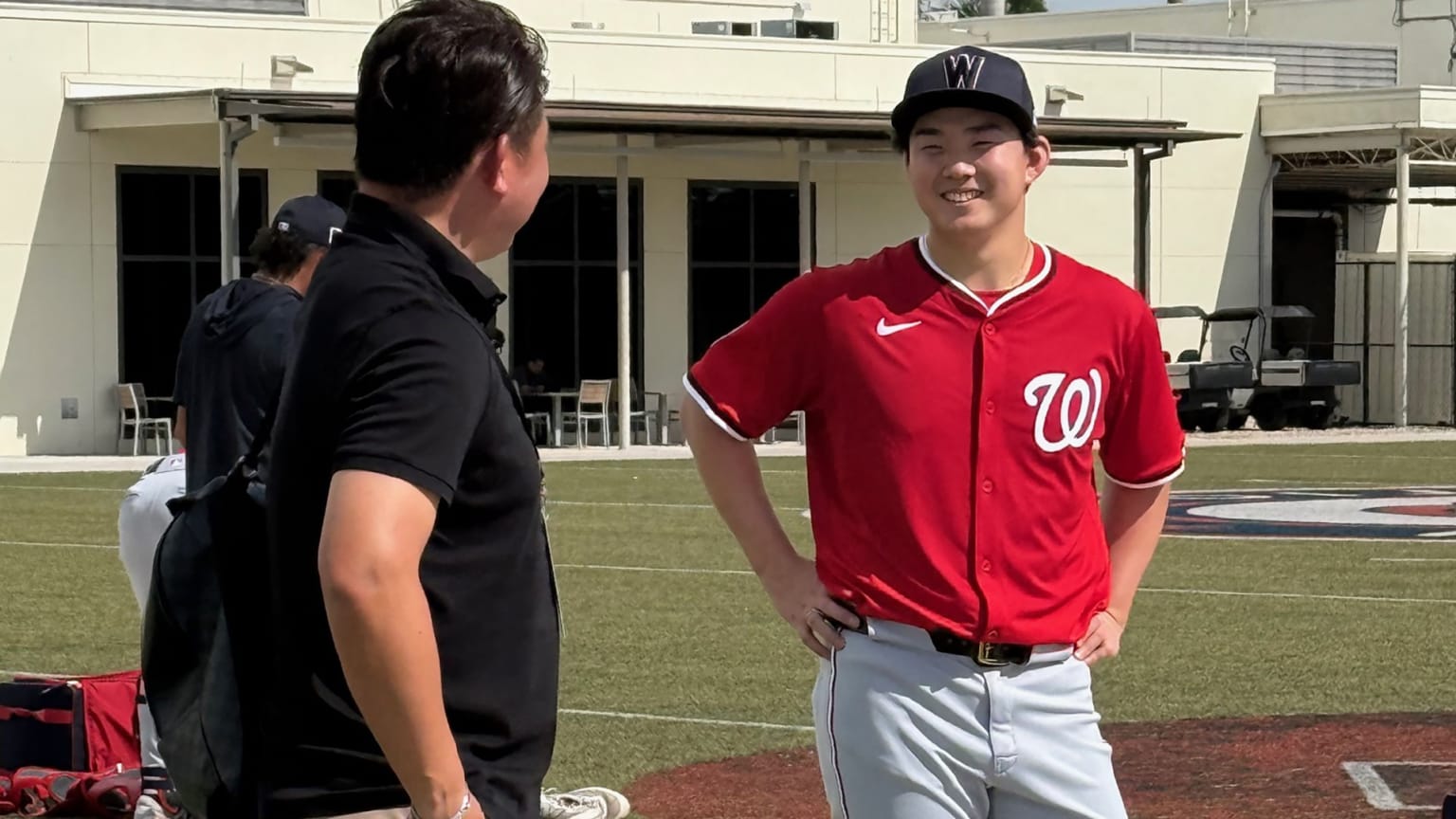 Shinnosuke Ogasawara spring debut with Daisuke Matsuzaka