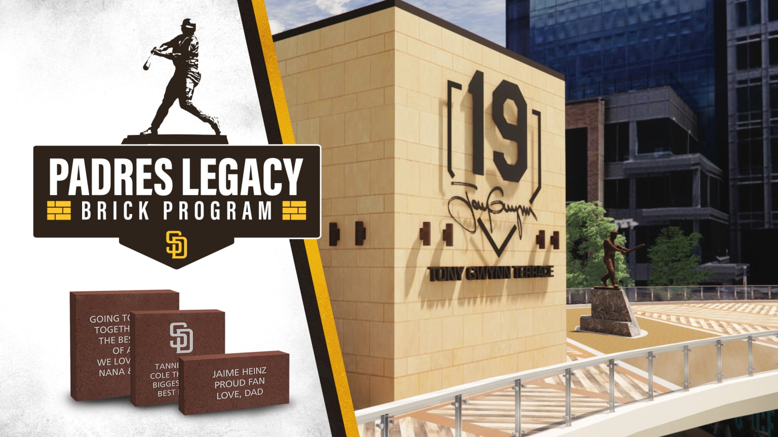 Petco Park - Legacy Brick Program | San Diego Padres