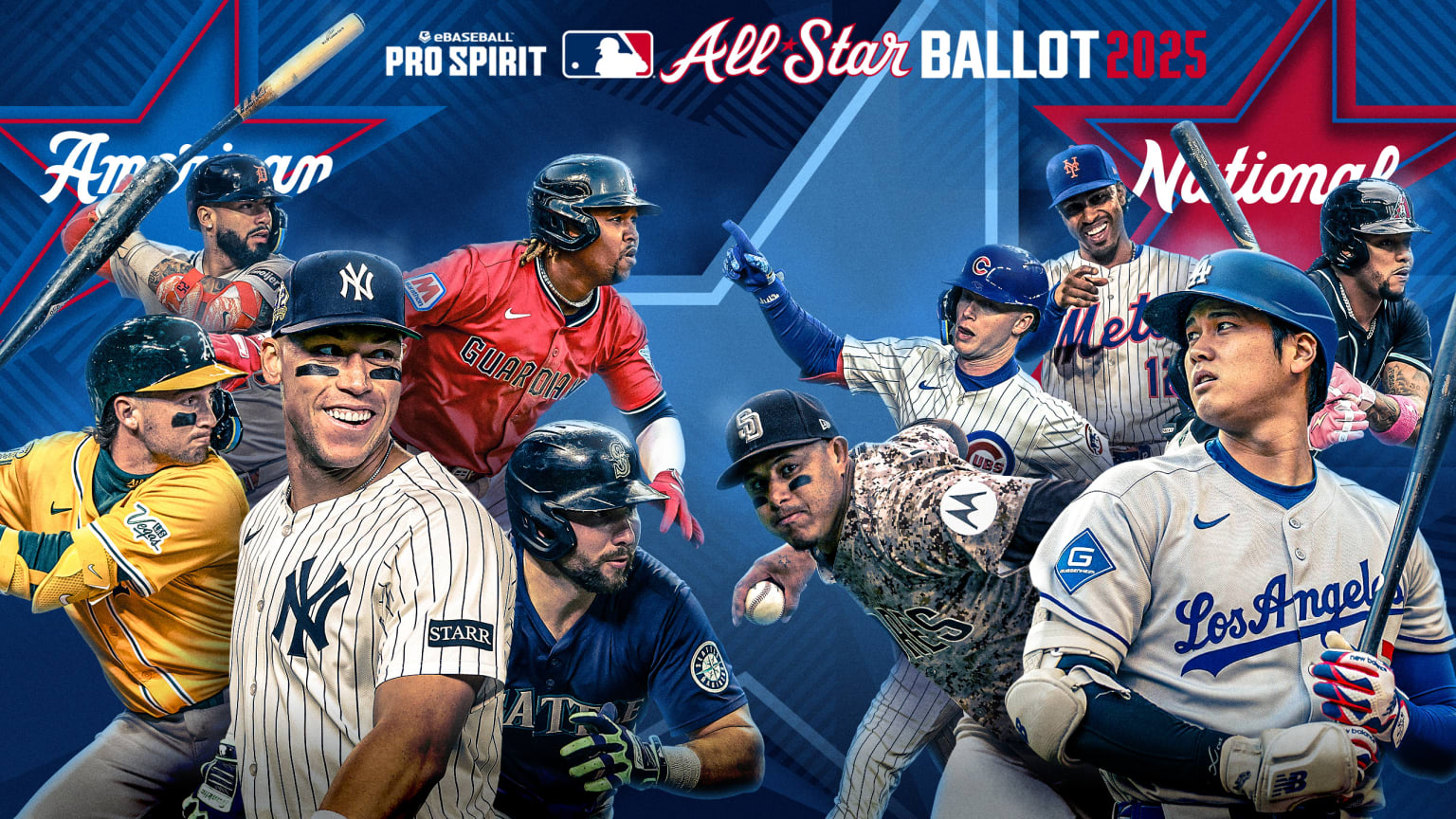 2025 MLB All-Star Ballot first update