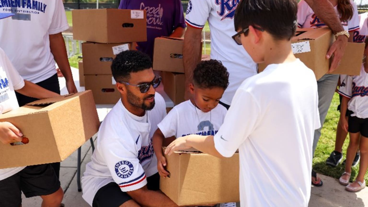 Academy Notebook: 2024 MLB All-Star Marcus Semien Summer Food Distribution