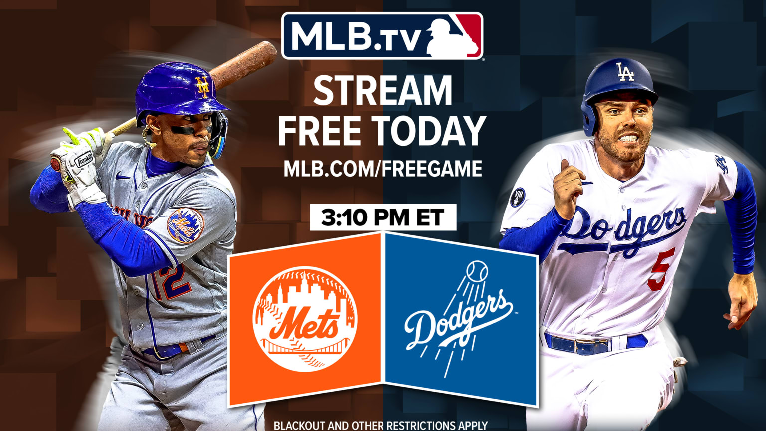 Mets-Dodgers is MLB.TV's Free Game Of The Day