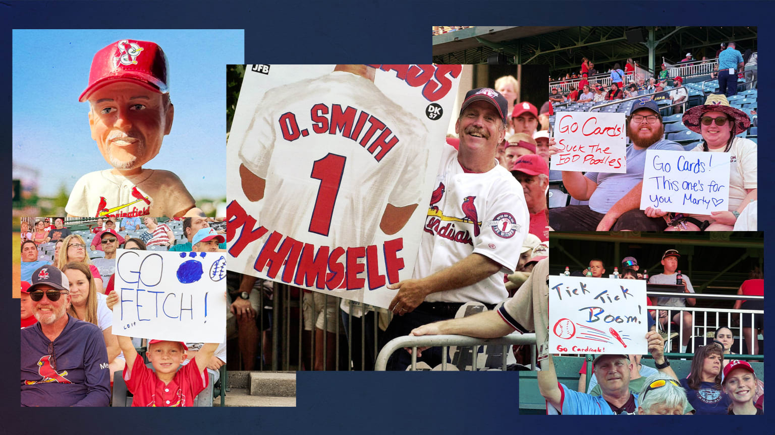 Springfield Cardinals honor St. Louis Sign Man Marty Prather with ...
