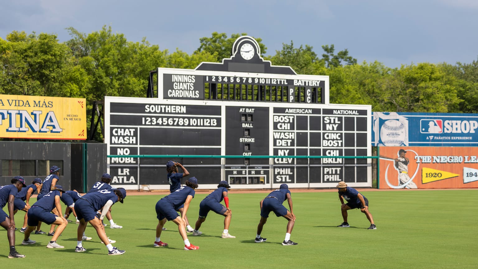 MLB Breakthrough Series visits Rickwood Field