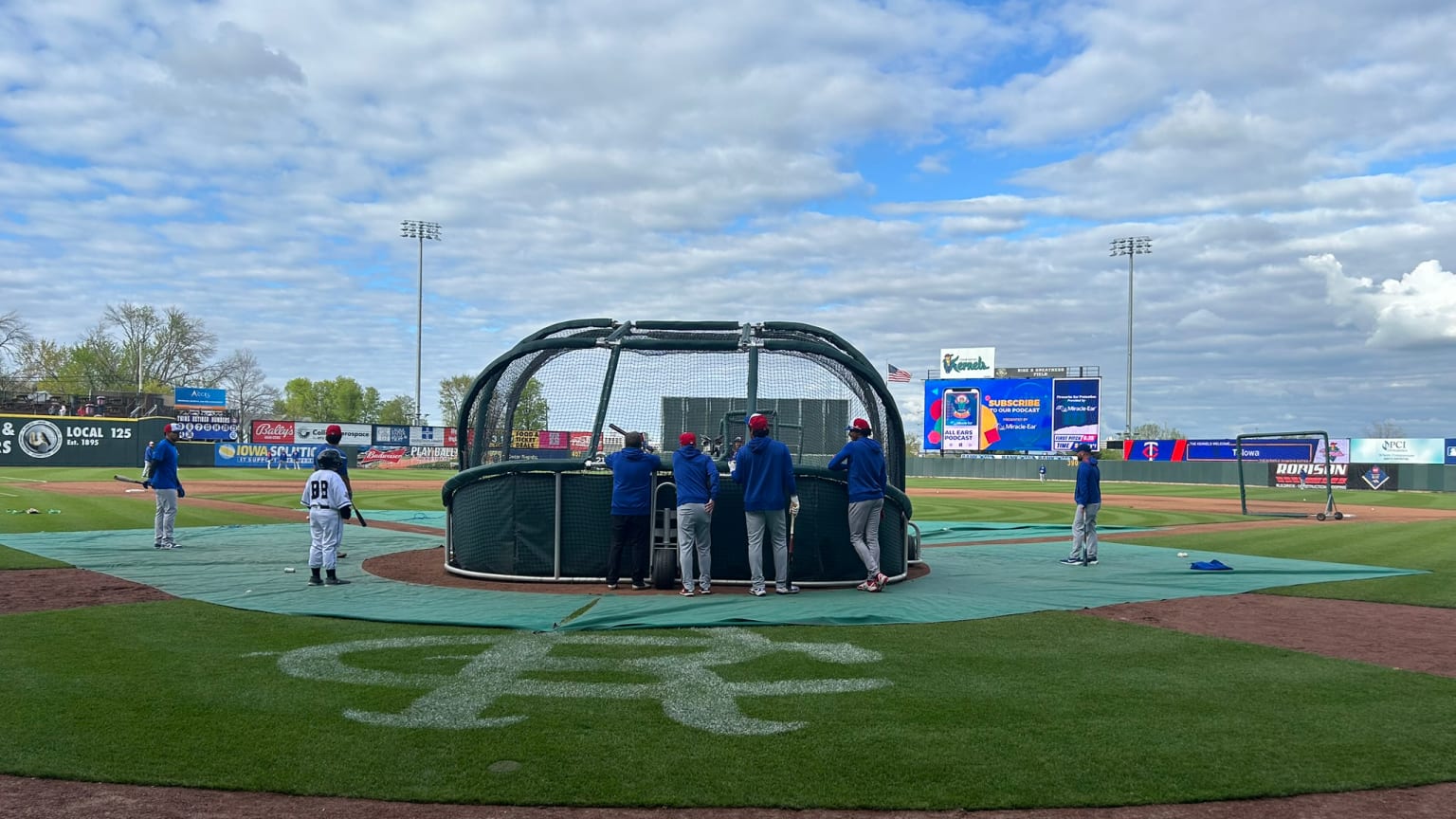 Baseball Traveler visits Cedar Rapids Kernels 2025