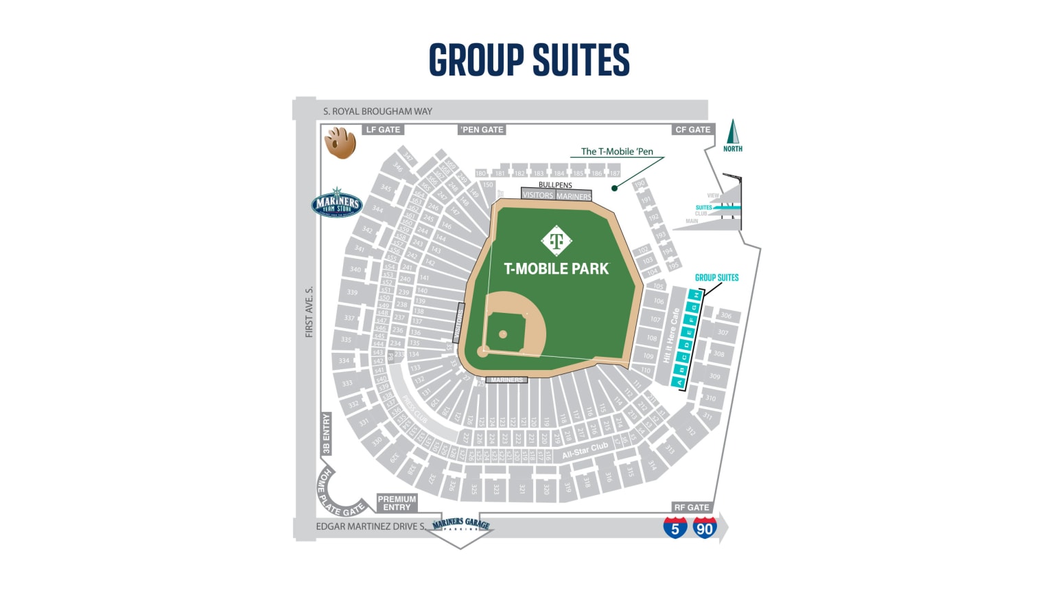 Buy Mariners Suites | Seattle Mariners