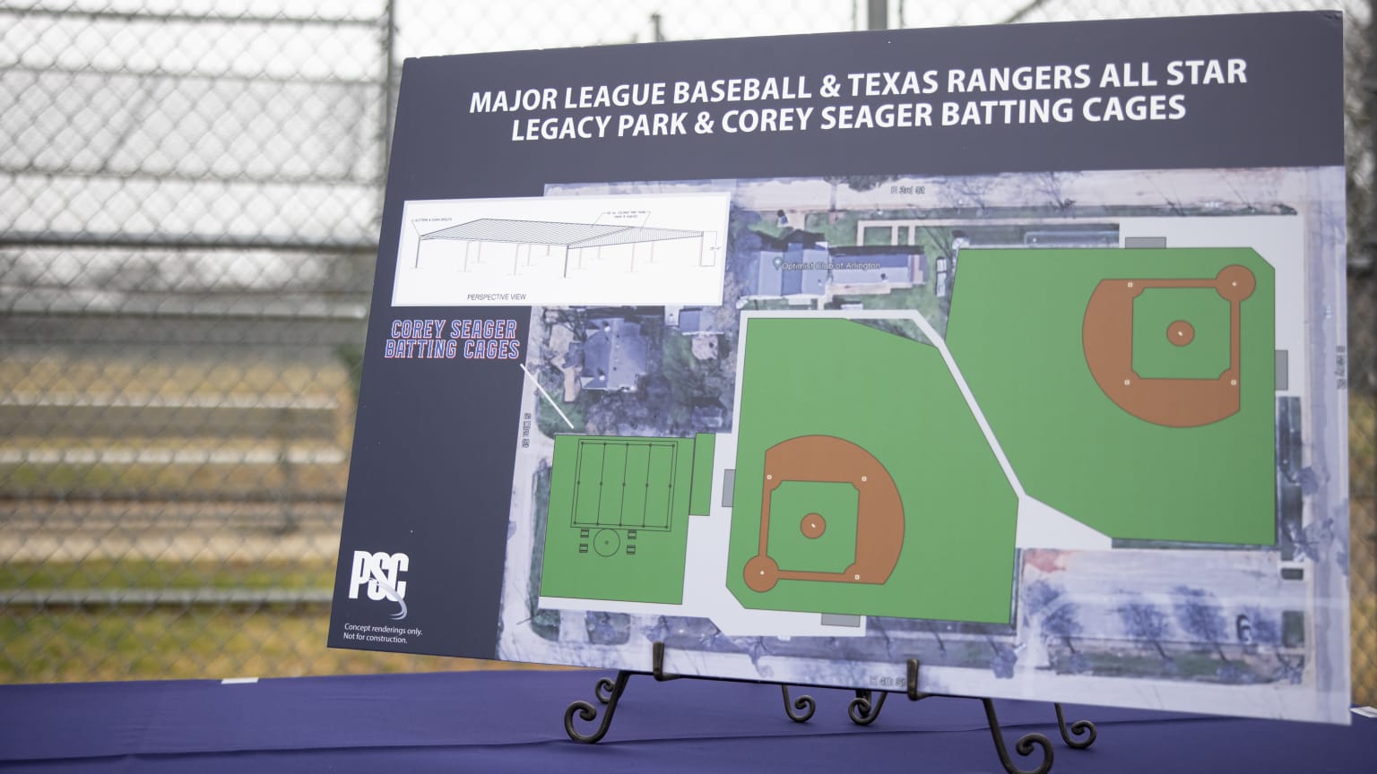 Rangers break ground on 2024 All-Star Legacy Project