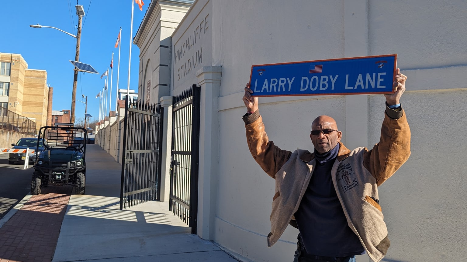 Larry Doby Lane dedicated in Paterson, N.J.