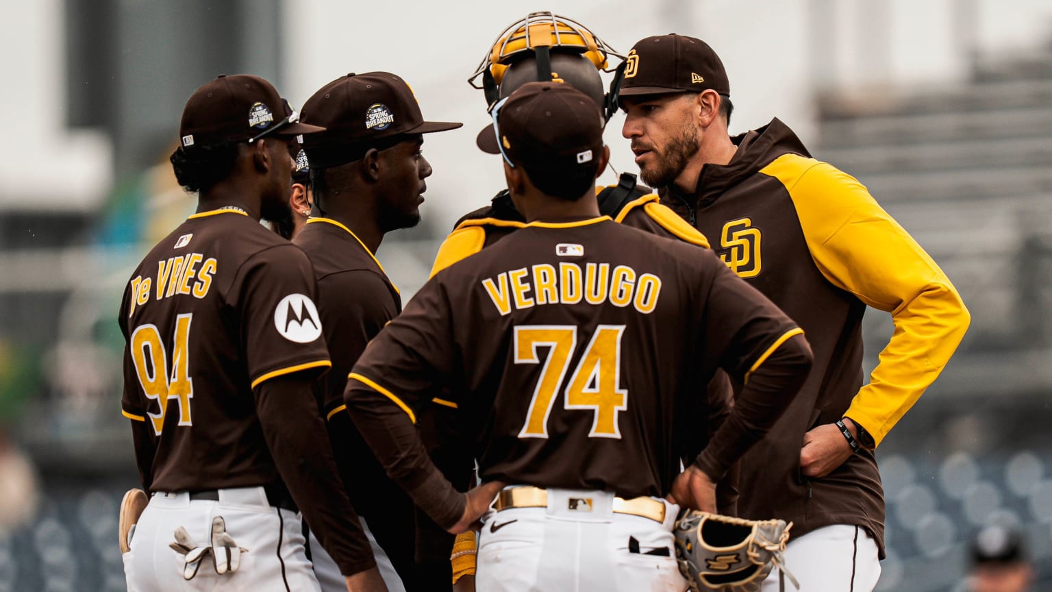 Joe Musgrove coaches Padres' Spring Breakout team