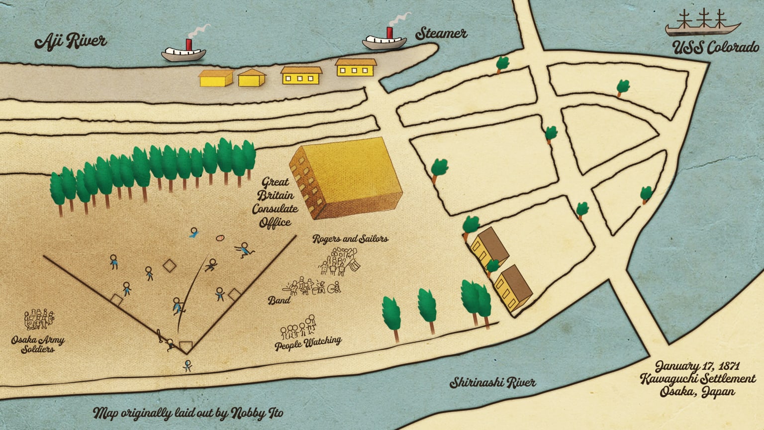 Search for first baseball game in Japan suggests earlier date