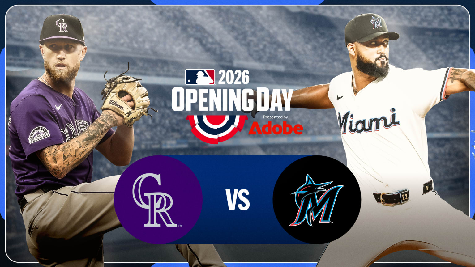 Rockies, Marlins 2026 Opening Day starters
